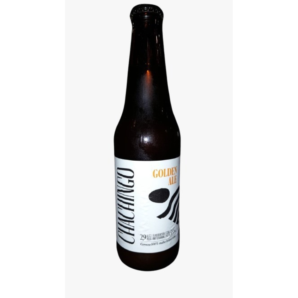 CERVEZA CHACHINGO GOLDEN 355ML - DeBarricas